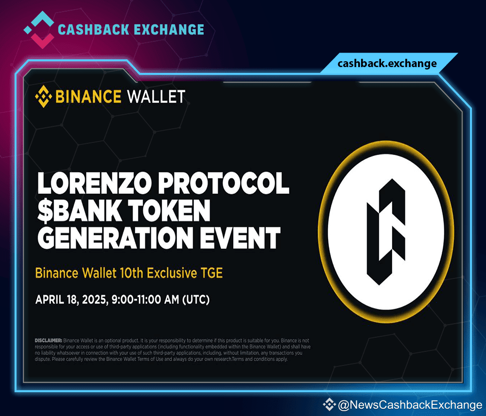 🚀 BINANCE WALLET LAUNCHING 10TH IDO: LORENZO PROTOCOL | CashbackCrypto REBATE FEE TRADING on ...
