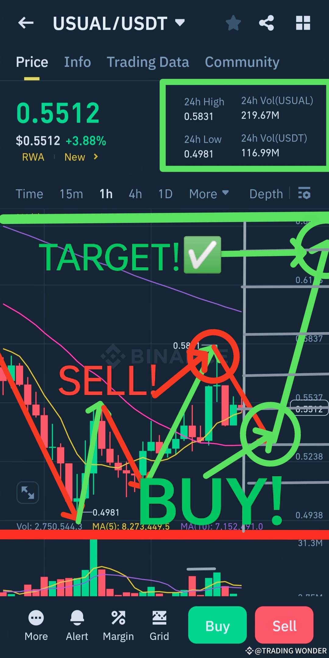 USUAL BULL RUN ALERT!!!🔥 BUY USUAL NOW BIG BULL RUN SOON U | TRADING ...