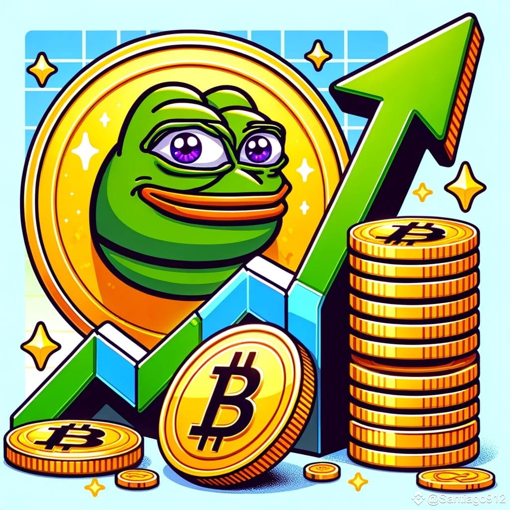 Pepe Coin soars 7.86% in the last 24 hours, now at | Santiago912 on ...