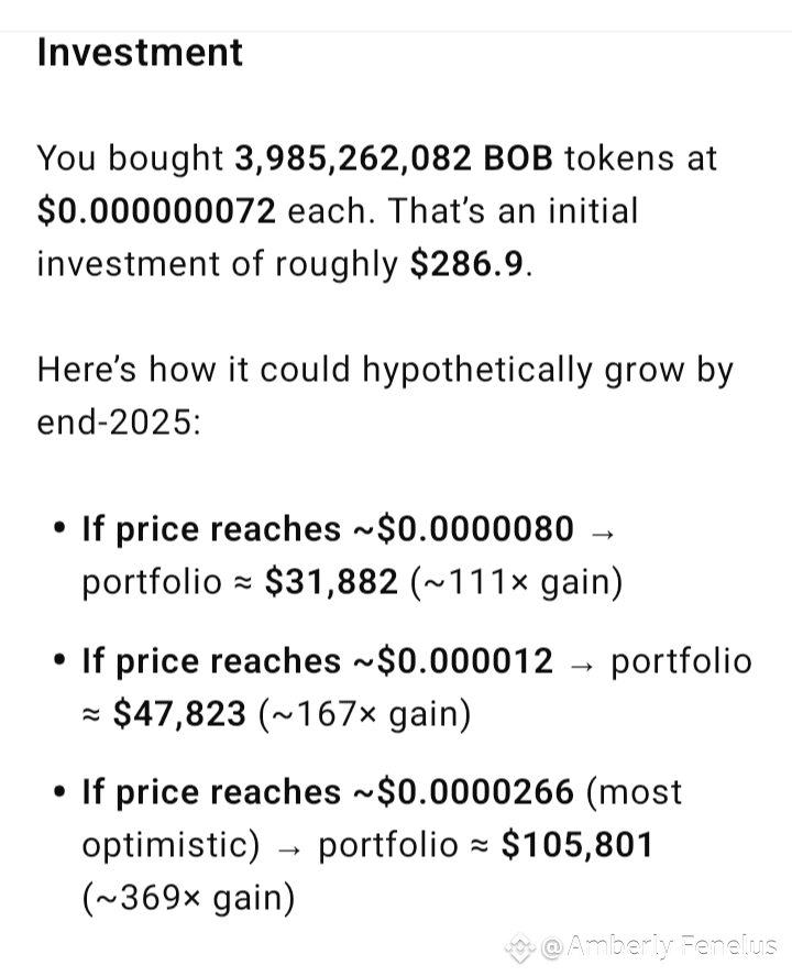 $BOB Dear haters — you can’t stop this ride. 😎 This foundat | Amberly ...
