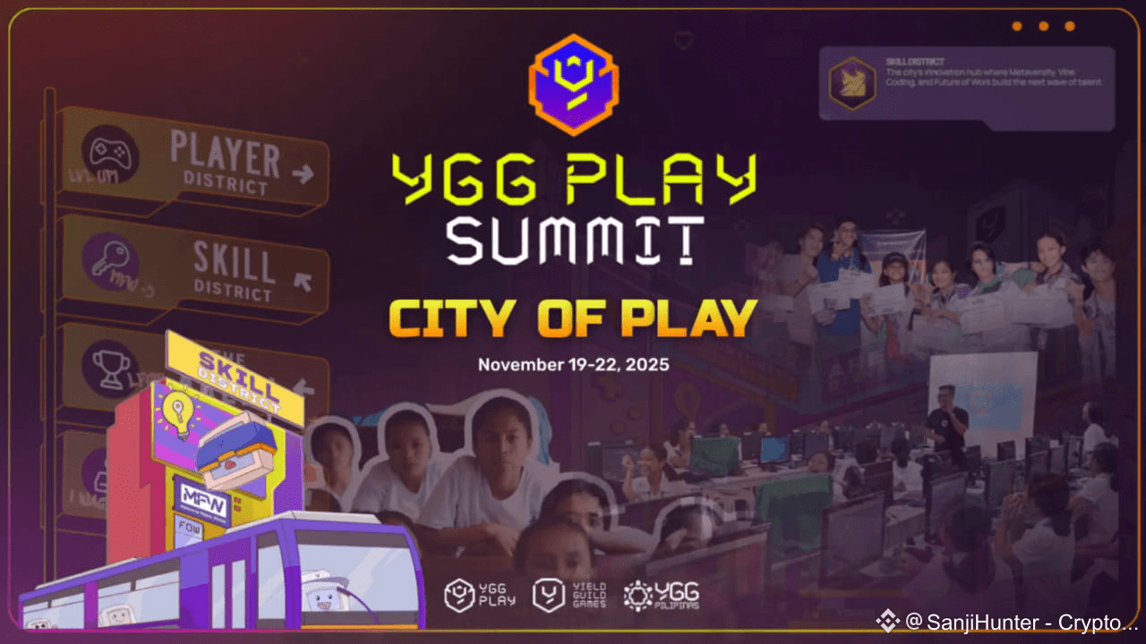 YGG Play Summit 2025: The 'City of Play' Signals a Paradigm Shift in ...