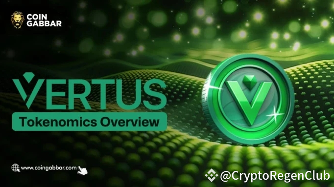 VERTUS Airdrop and Tokenomics: Everything You Need to Know | Crypto Regen Club on Binance Square
