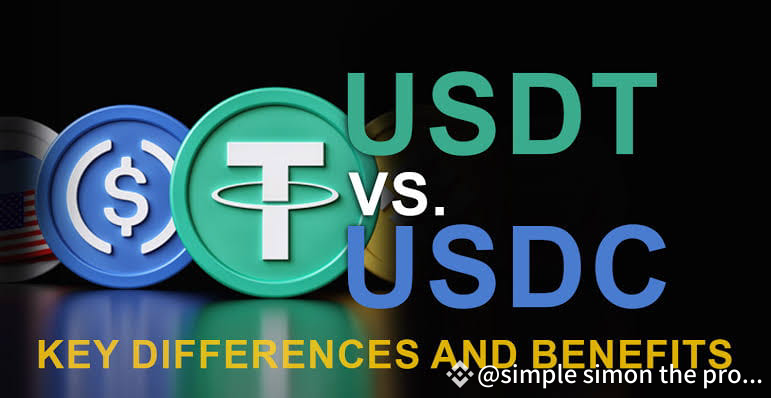 📊 $USDT vs. $USDC: A Comprehensive Comparison 🤔 - Stablec | simple simon the profiler on Binance ...