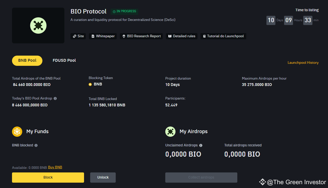 $BIO Airdrop is here! Don't forget to convert your FDUSD / U | The ...