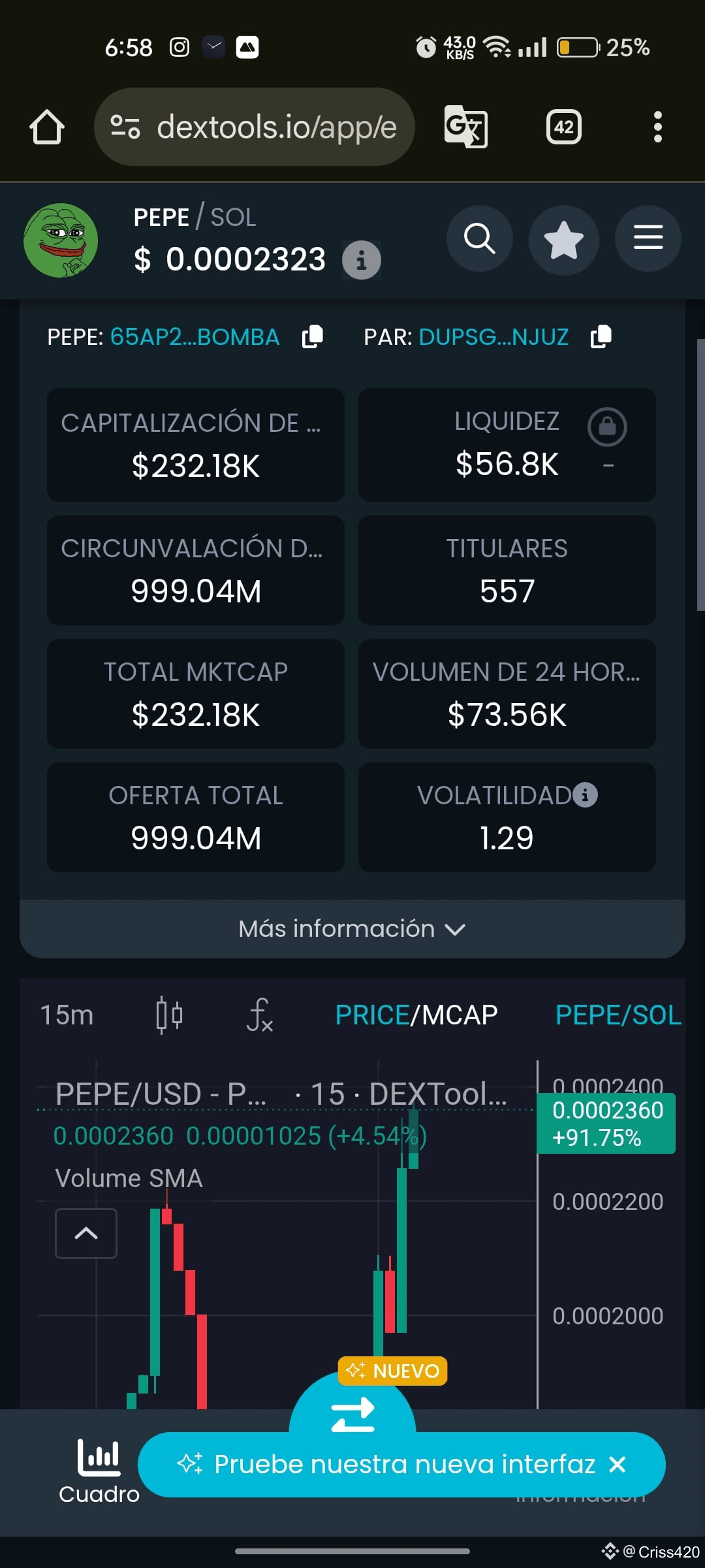could you explain $PEPE | Criss420 on Binance Square
