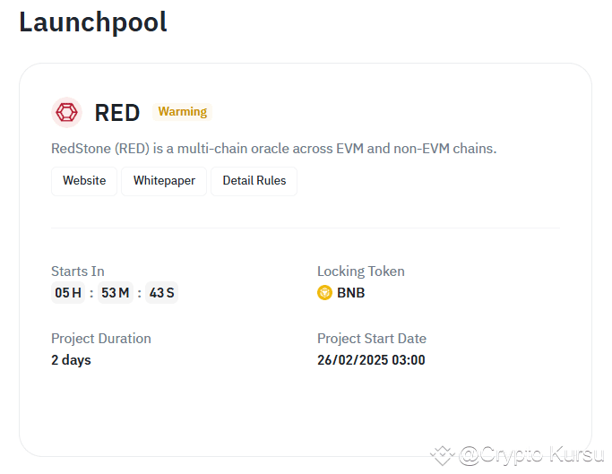 📢How is it possible to earn Red with Launchpool, which Bina | Crypto Kursu on Binance Square