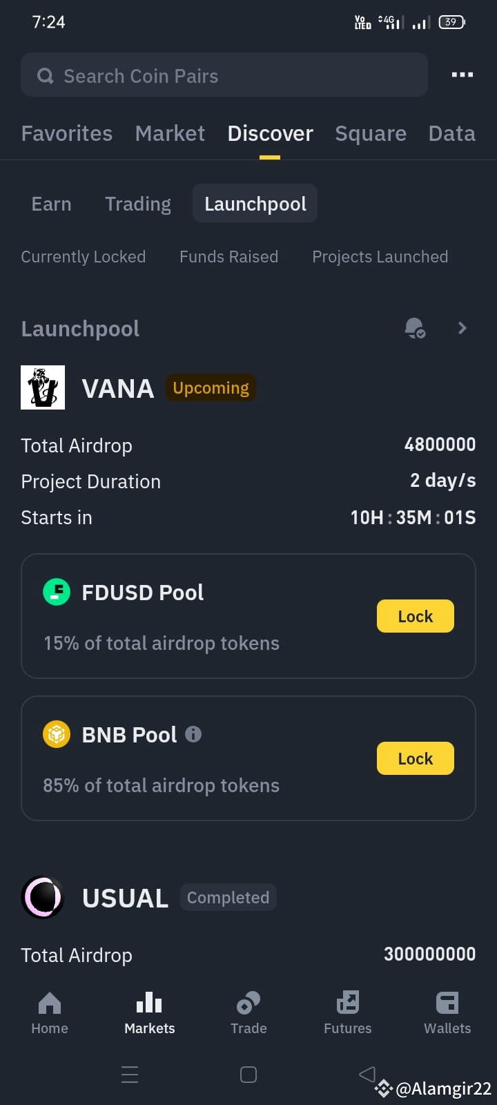 Launchpool VANA 🪙 $BTC | Alamgir22 on Binance Square