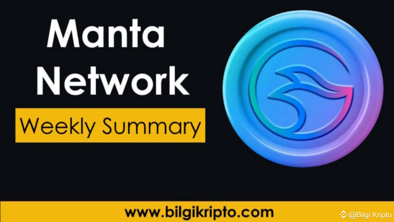 Manta Network Weekly Summary: 27 July – 2 August 2024 | Bilgi Kripto on ...