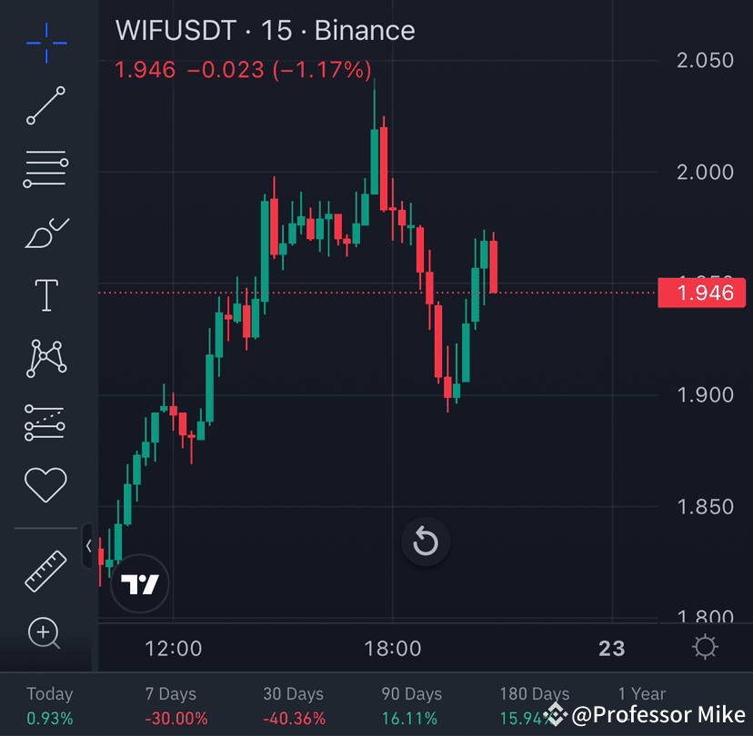 $WIF USDT Ready for Action: A Golden Opportunity Awaits! 🔥 | Professor Mike on Binance Square