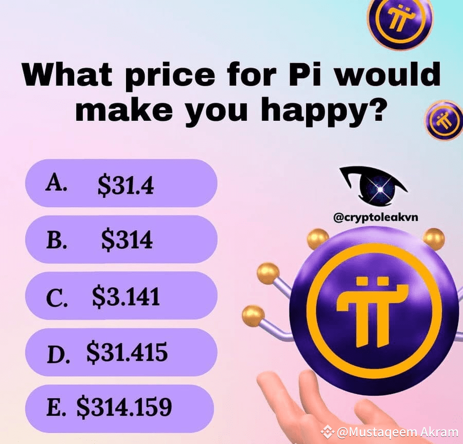 Everyone Share your ideas 😜 please the price of PI token? | Mustaqeem Akram on Binance Square