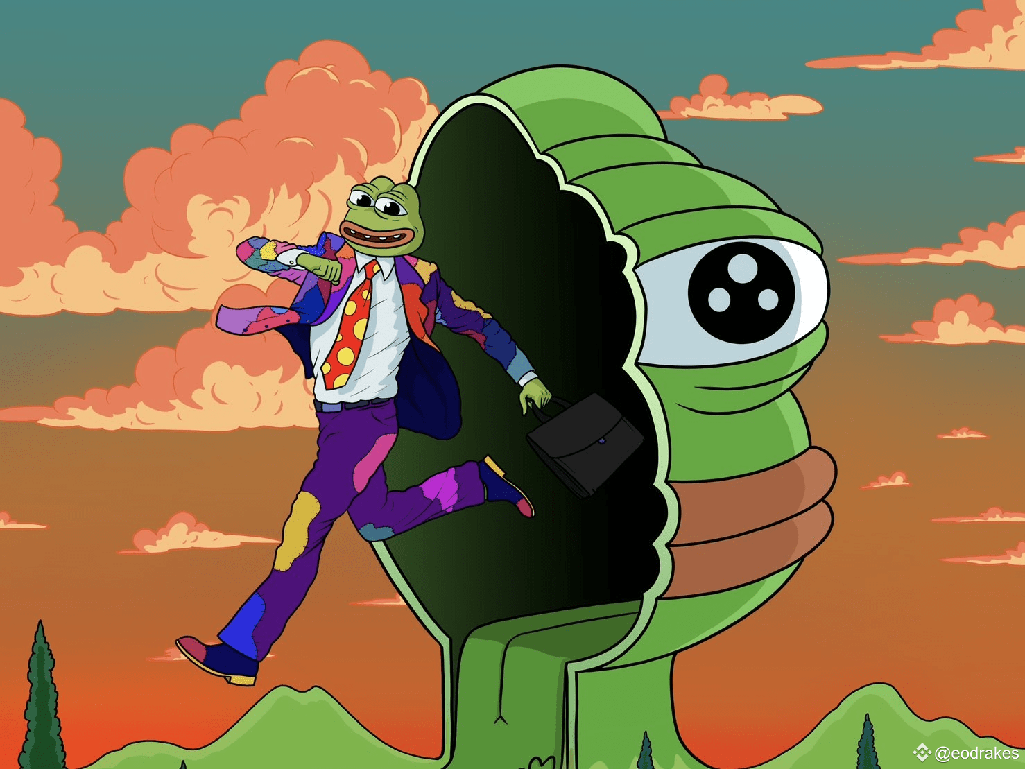 Like and share if you think $PEPE is enough 💚 🐸 🐸 🐸 🐸 | eodrakes on ...