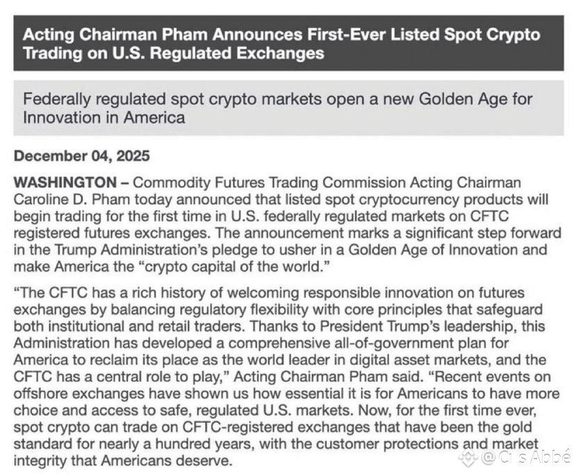 🚨 CFTC JUST OPENED THE DOOR 🚨 Everyone focuses on Bitcoin | Cas Abbé on ...