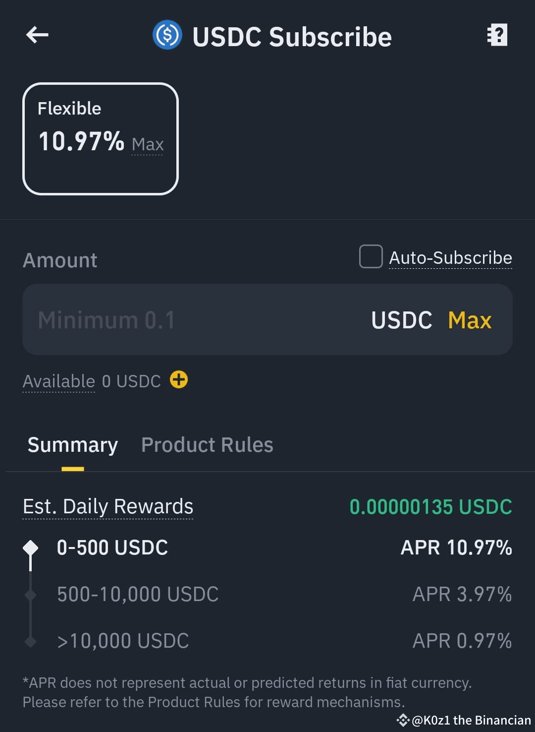 $USDC If you have some spared USDC you can stake now for mor | K0z1 the ...