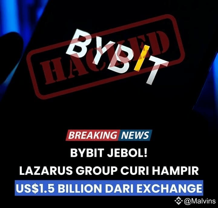 LAZARUS IN ACTION.. 🔥 BYBIT HACKED! HACKERS STOLE ALMOST $ | Malvins on Binance Square