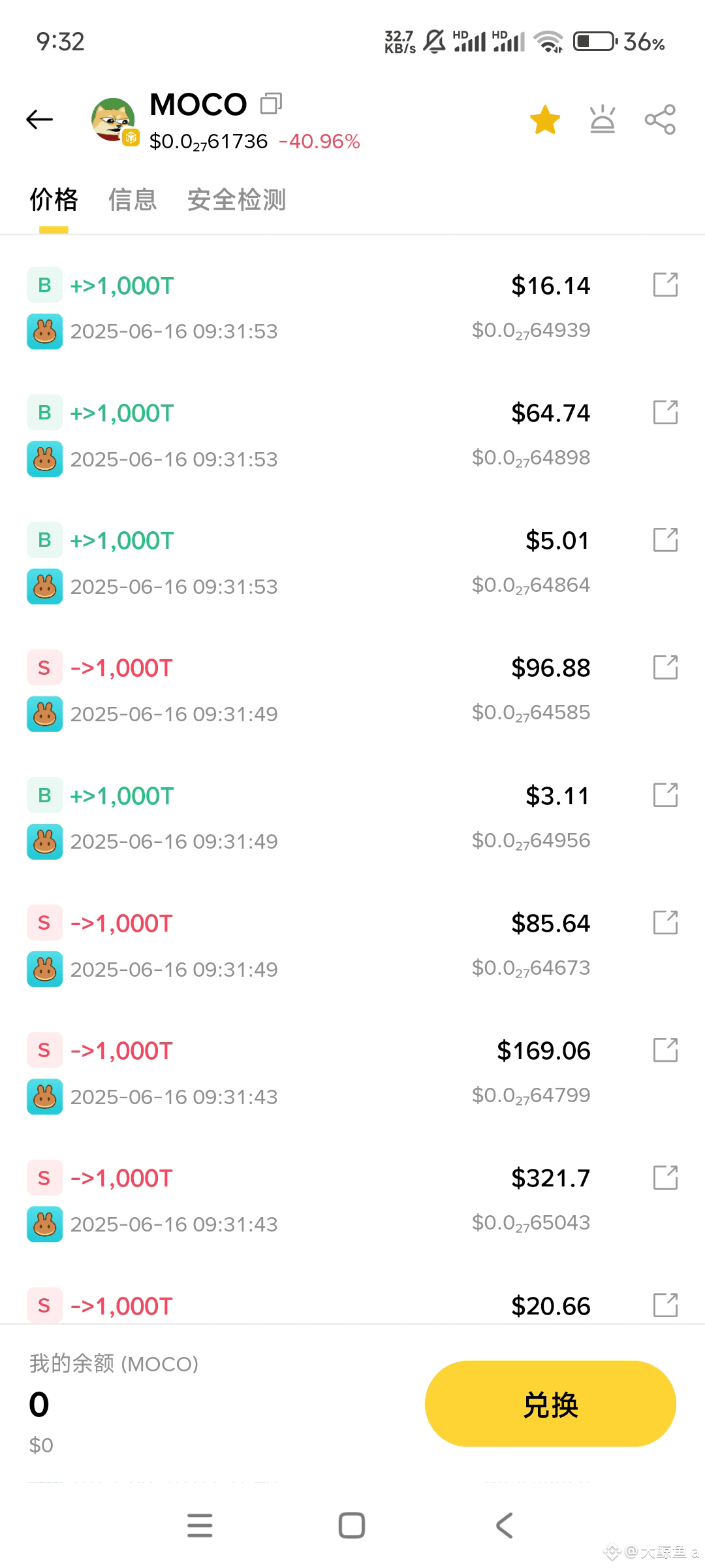 #MOCO hurry up and withdraw, there will soon be several lar | 大鲸鱼 a on Binance Square