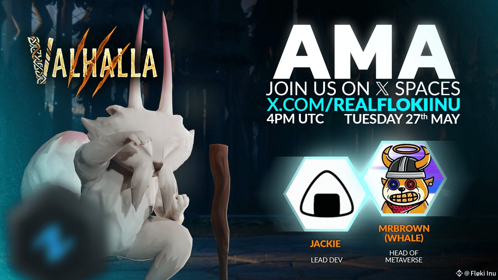 Valhalla AMA coming up on May 27 - Drop your questions in th | Floki ...