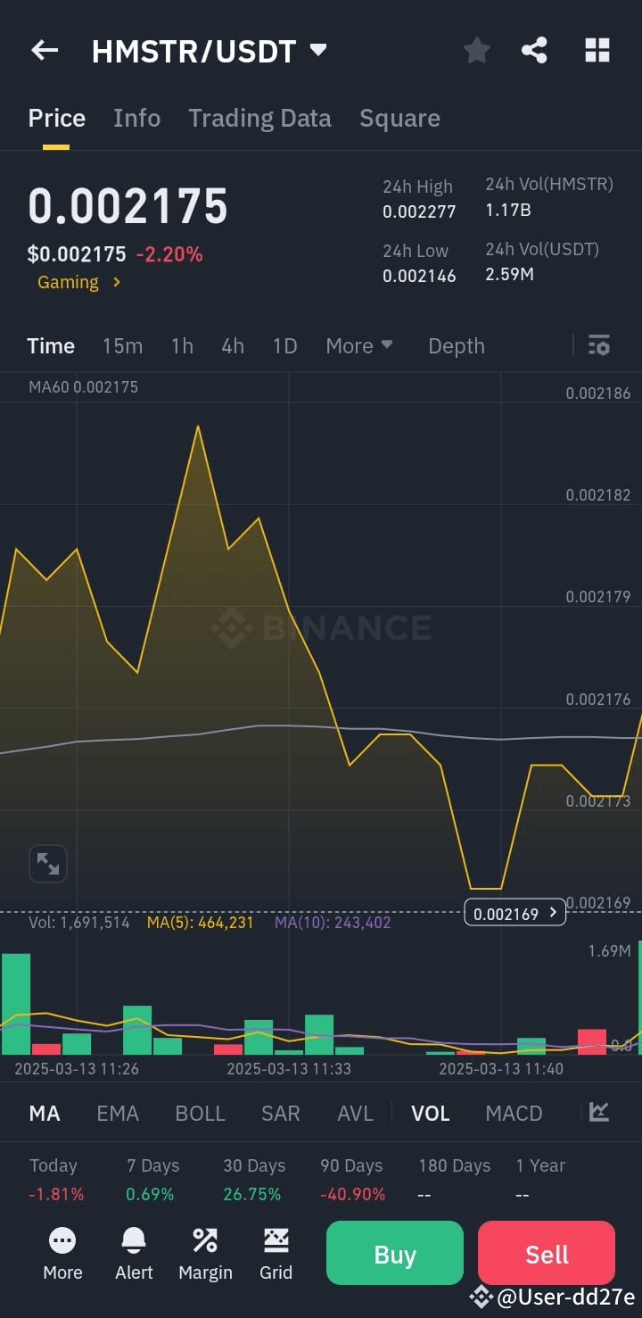 $HMSTR 🚀 📉 HMSTR is DOWN – Your Chance to Buy LOW & Rid | Rokybul on ...