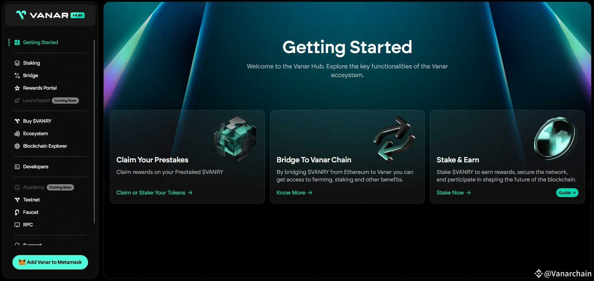 🚀 We never stop building! The Vanar HUB is Here! See what | Vanarchain ...