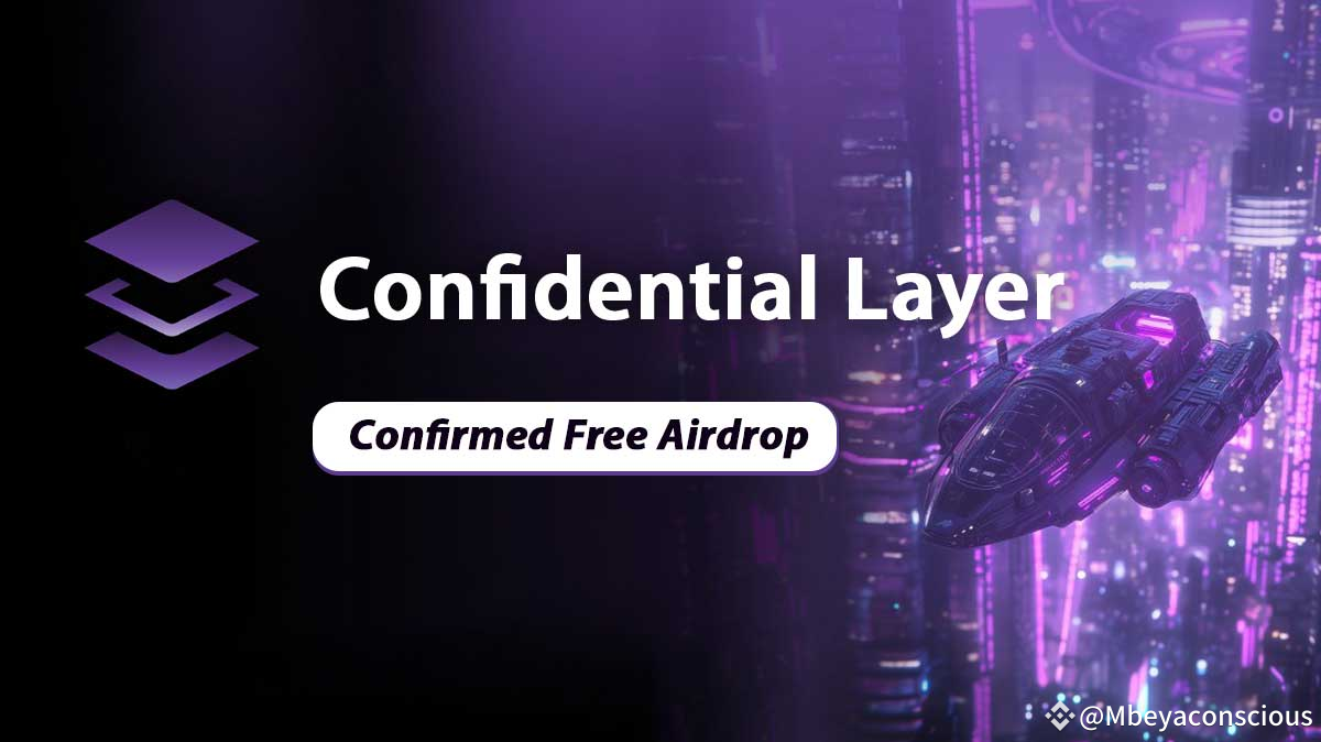 Confidential Layer Confirmed Free Airdrop 🪂 | Mbeyaconscious on Binance Square