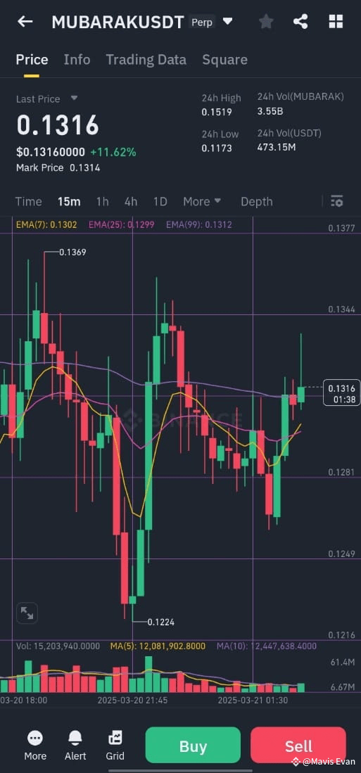 $MUBARAK USDT (Perp) - Gaining Strength! 🚀 Current Price: | Mavis Evan ...
