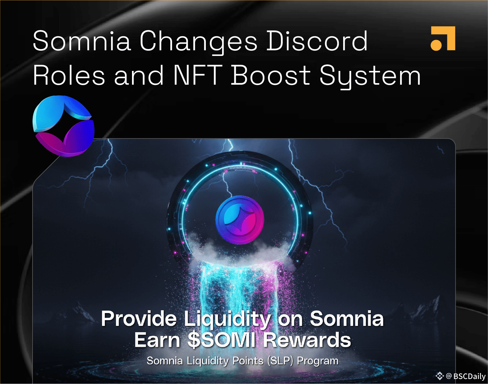 Somnia starts the Liquidity Points Program, with 1,000,000 $ | BSCDaily على Binance Square