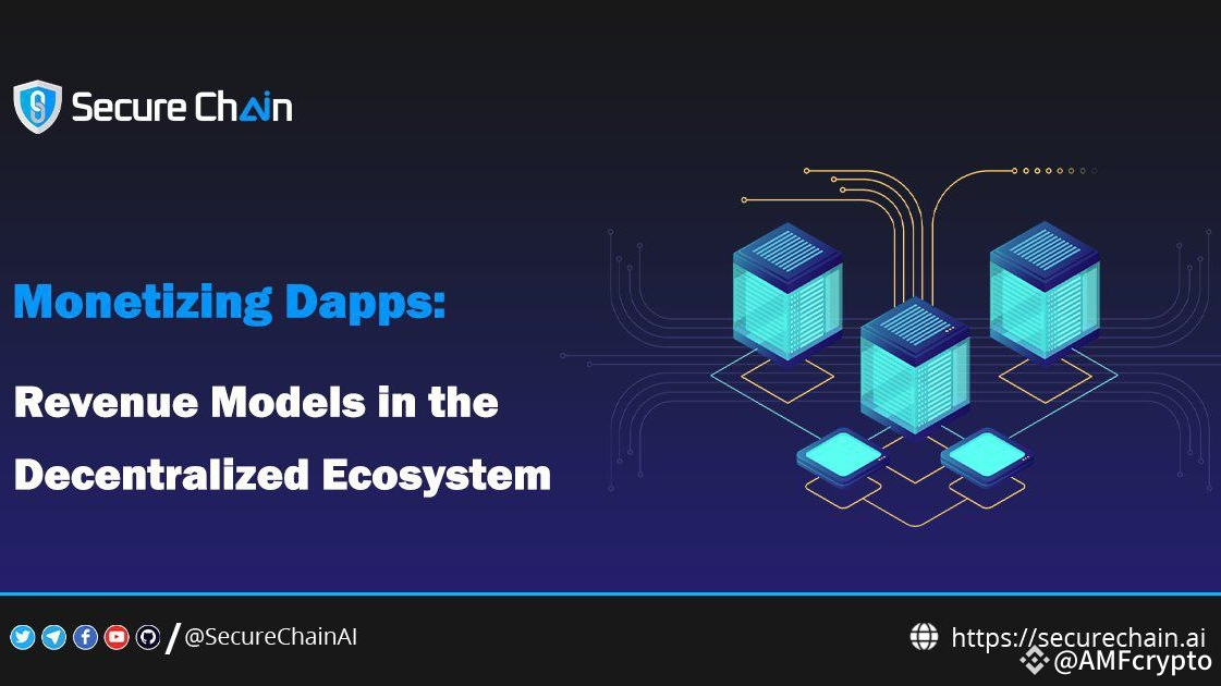 Monetizing dApps: Revenue Models in the decentralized Ecosystem/SecureChaiAI | AMFcrypto on ...