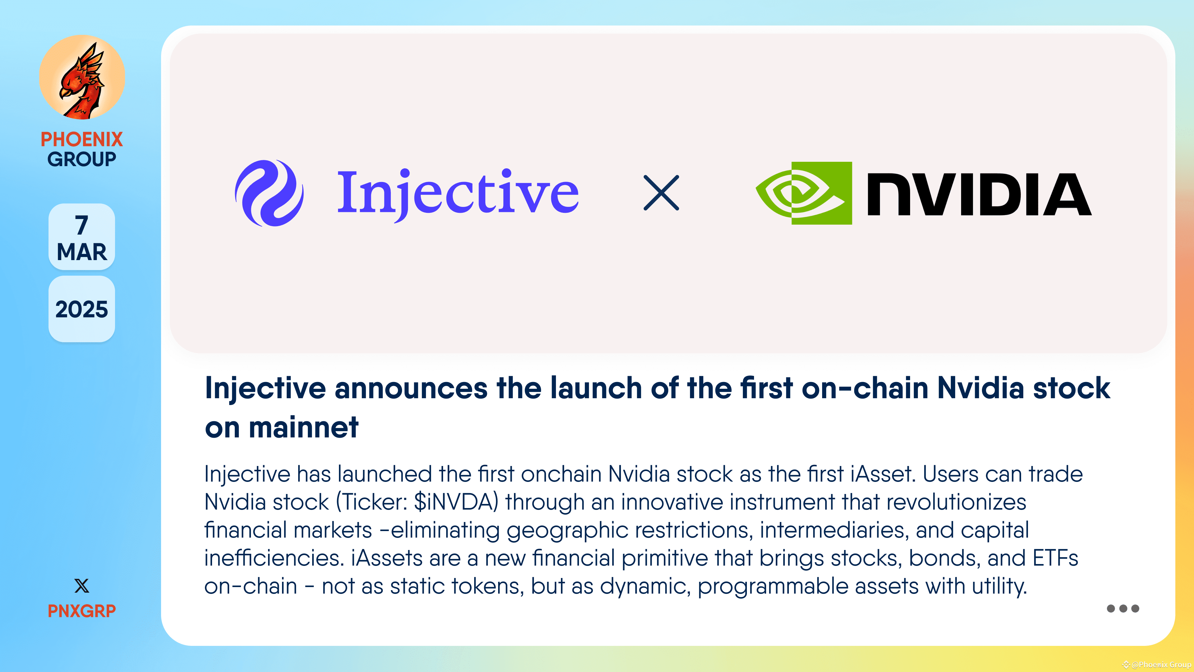 Injective announces the launch of the first on-chain Nvidia | Phoenix ...