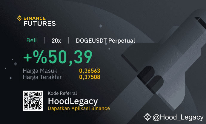 Doge done $DOGE . Someone is profiting at #doge? | Hood_Legacy on Binance Square