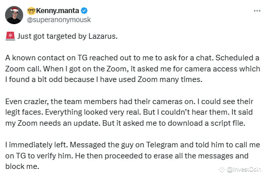 💻 Co-founder of Manta Network Kenny Li was attacked by the | InvestCoin ...