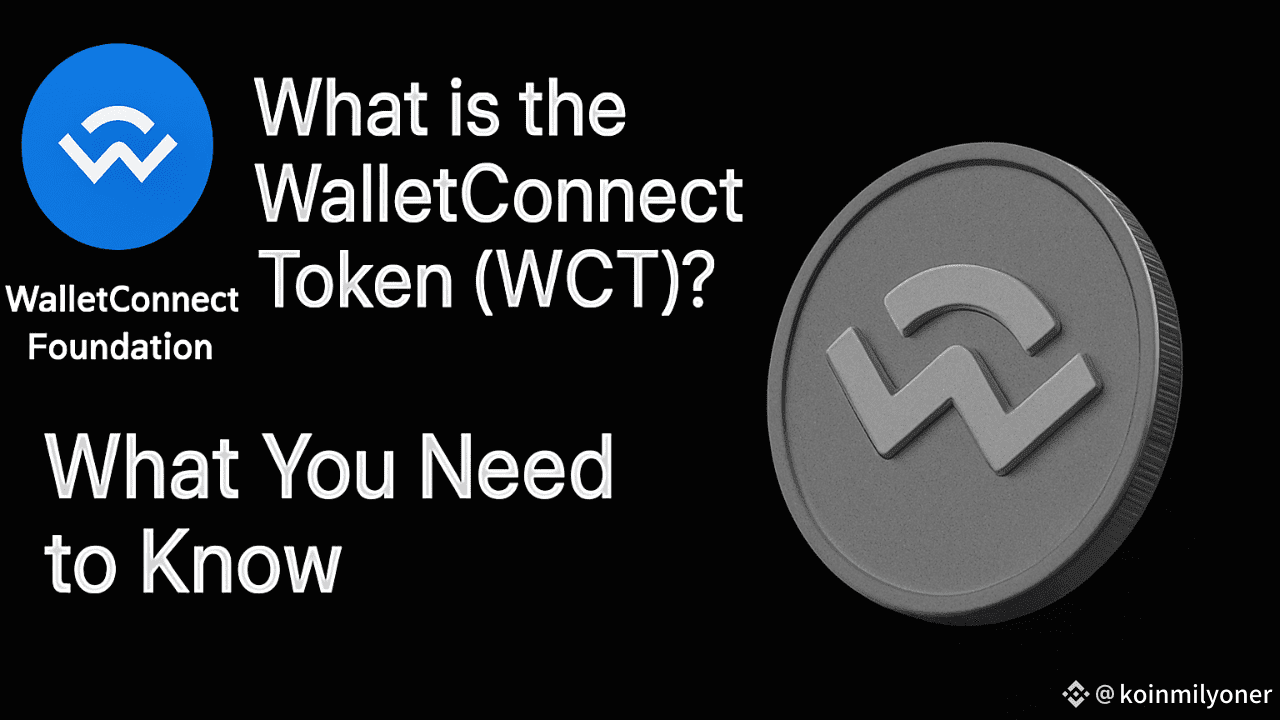 What is the WalletConnect Token (WCT)? What You Need to Know | koinmilyoner on Binance Square