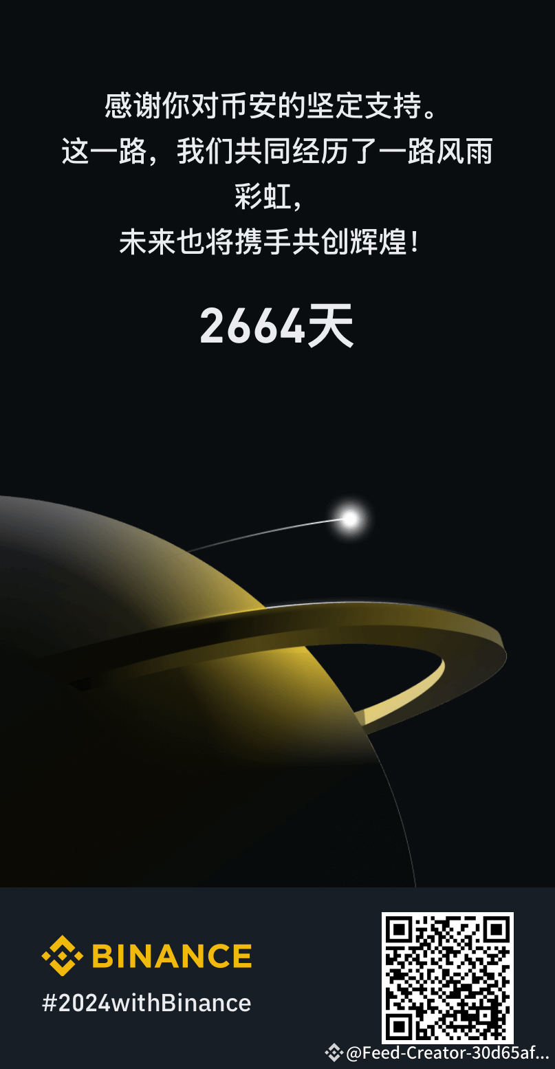 #2024withBinance Seven years is a lifetime. | Feed-Creator-30d65affc on ...