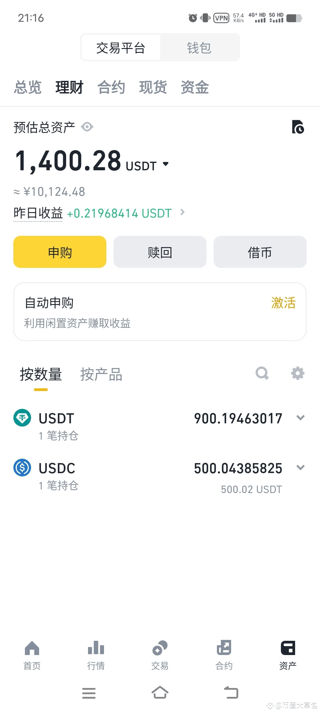 Day 29, withdraw another 100u, total 3000u! 20,000 RMB! | 币圈大草包 on ...