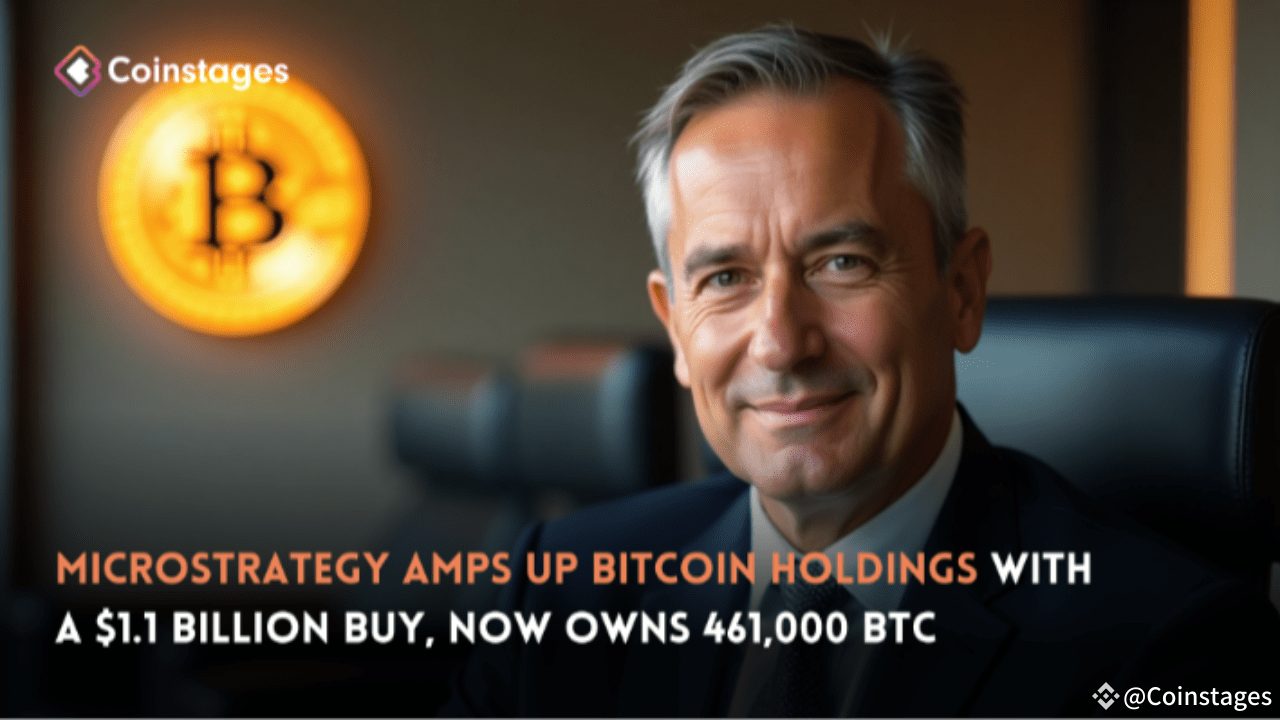 MicroStrategy tăng cường nắm giữ Bitcoin với khoản mua 1,1 tỷ đô la ...