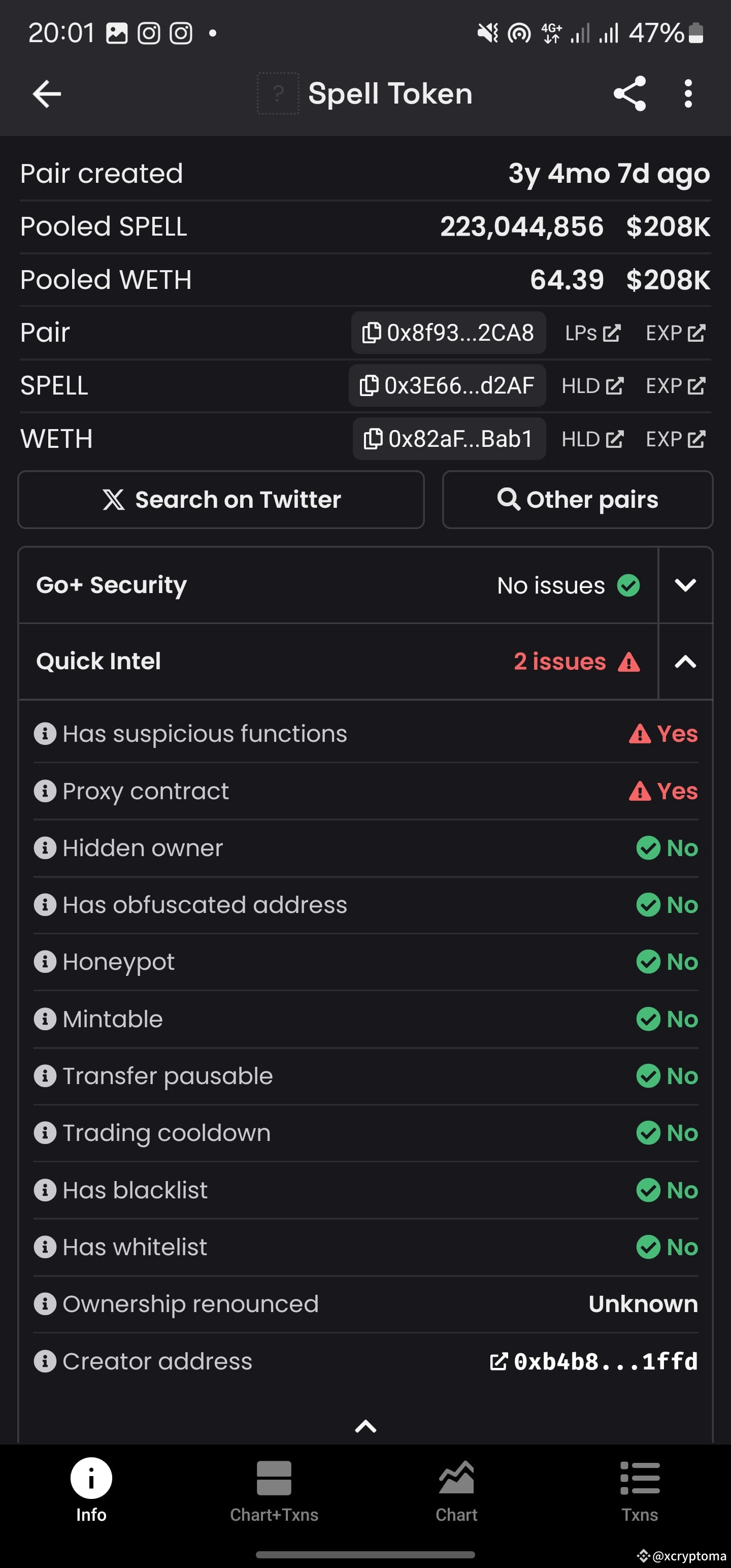 $SPELL SCAMY SCAMY 👁👁 | xcryptoma on Binance Square