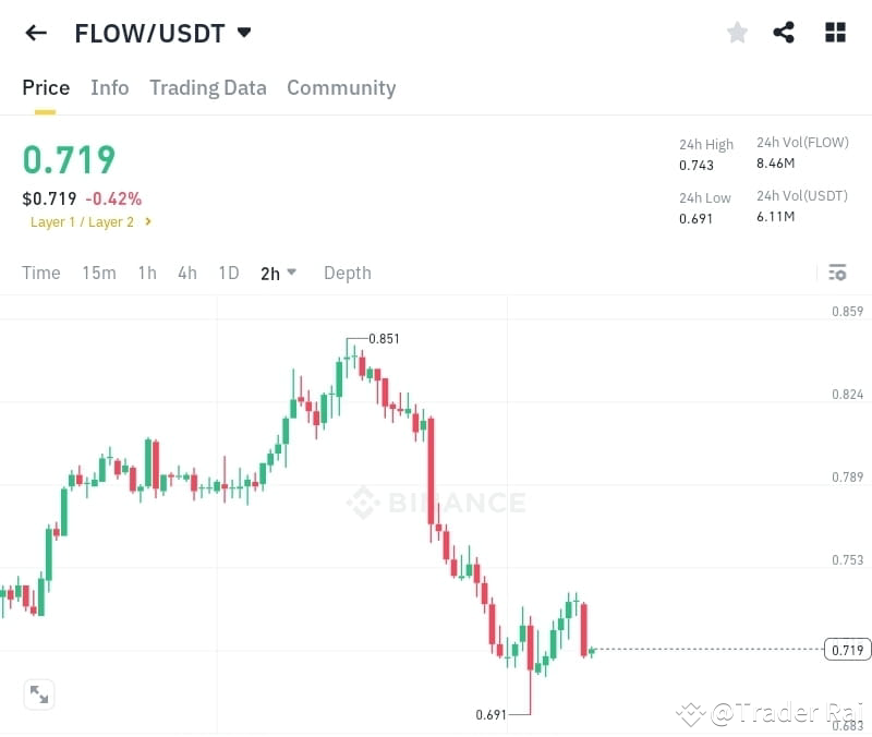 $FLOW /USDT Trading Signal - Recovery Opportunity Current | Trader Rai on Binance Square