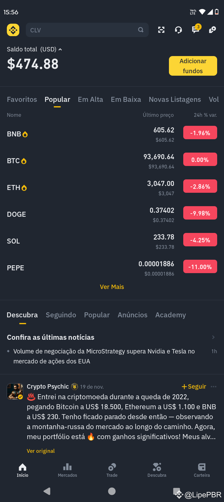 $PEPE Help, I had 500 dollars in Pepe, now I have 470, what | LipePBR ...