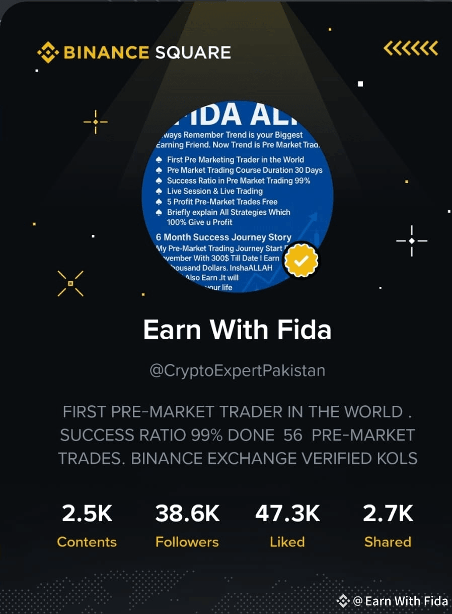 FIda ALI BINANCE EXCHANGE VERIFIED KOLS ♧ ♧ FIDA ALI | FIDA PRE-MARKET ...
