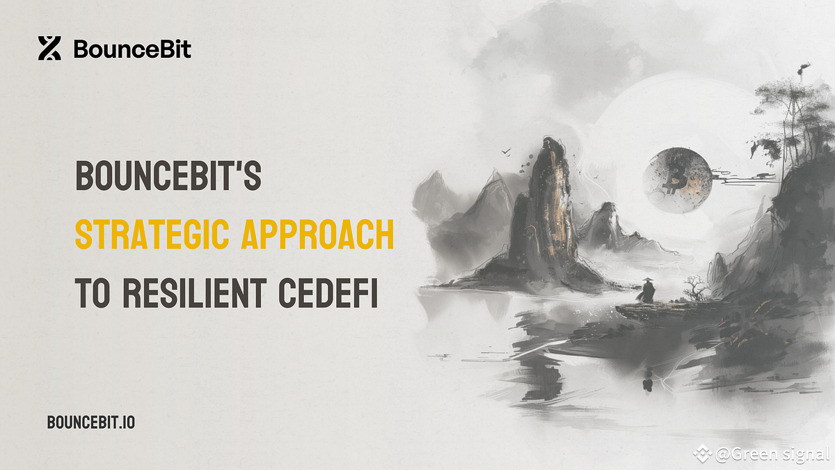 "🚀 BounceBit Blasts Off: The Ultimate CeDeFi Experience!" | Green signal on Binance Square