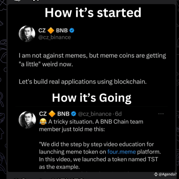 Crypto Memes 😂😂 | Agenda7 on Binance Square