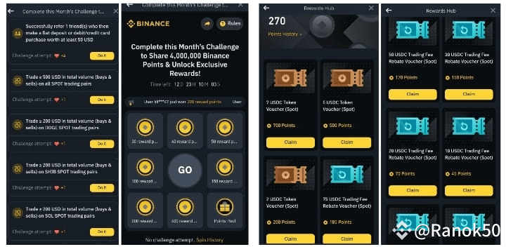 Binance🎁 February monthly challenge, Complete trading task | Ranok50 on ...