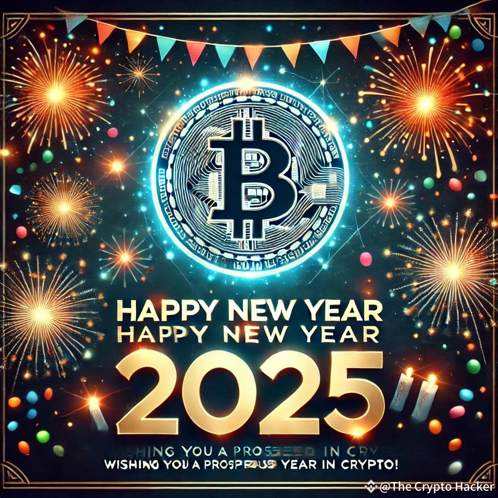 🎉 Happy New Year 2025 🎉 🌟 Start the year with the world | The Crypto ...