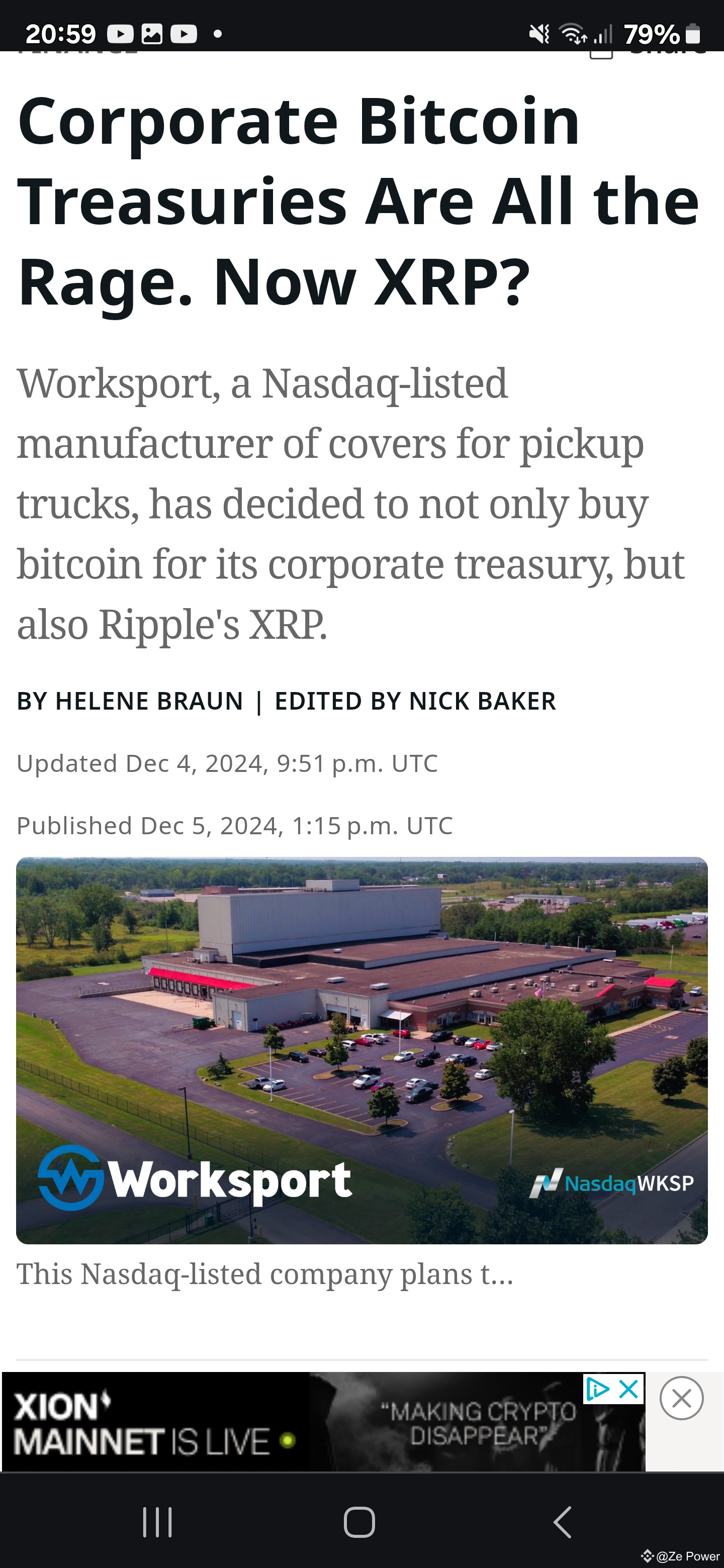 Company's are investing like Bitcoin | Iso 20022 BullRuner Club on ...