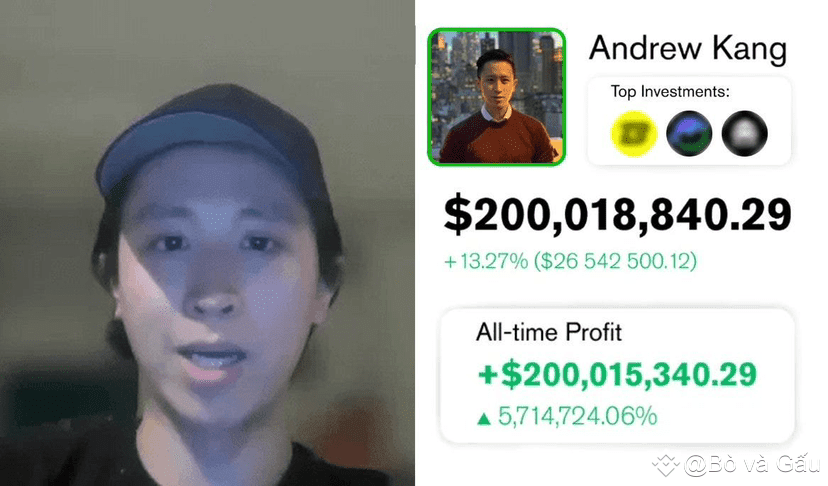 💡 Andrew Kang, top cryptocurrency trader according to | Moon Pig on ...