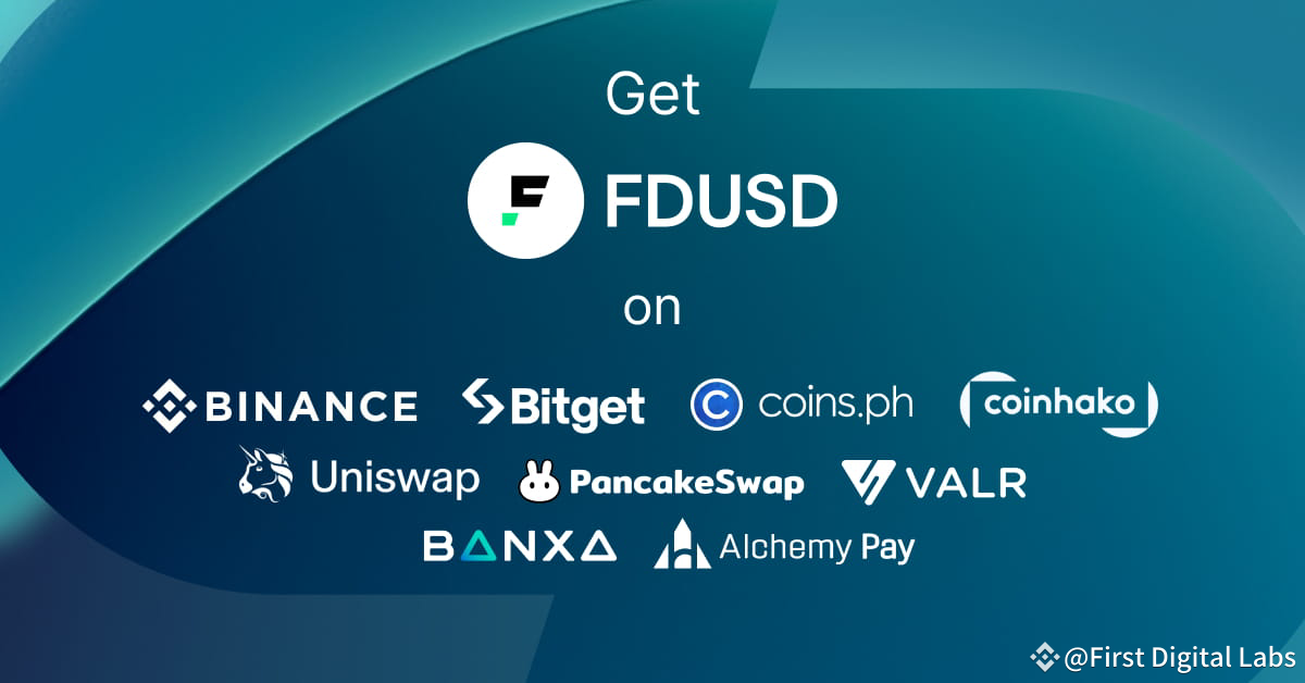 $FDUSD is accessible on leading global exchanges, unlocking | First Digital Labs on Binance Square