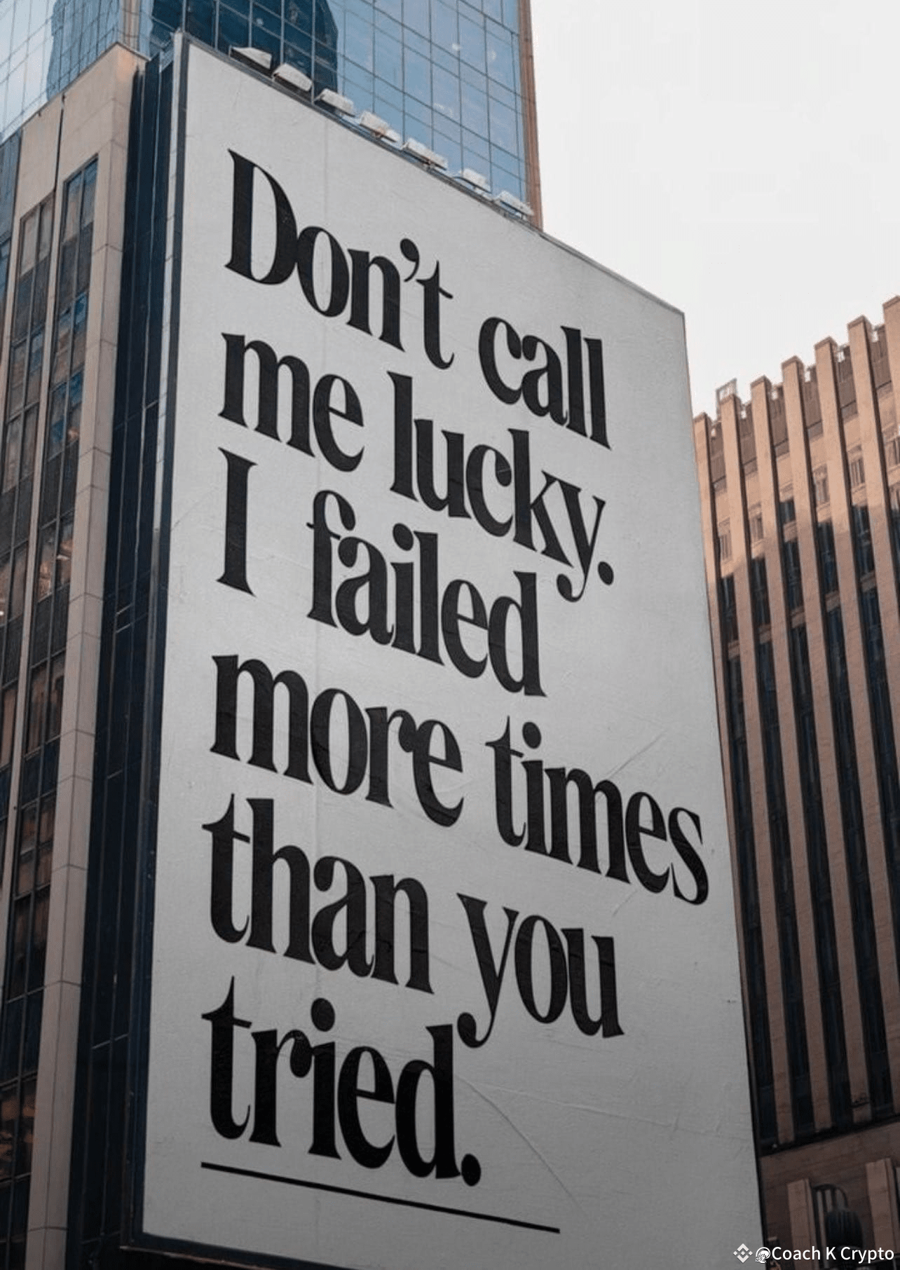A WINNER doesn’t QUIT! It does not mean you do not FAIL, it | Coach K ...