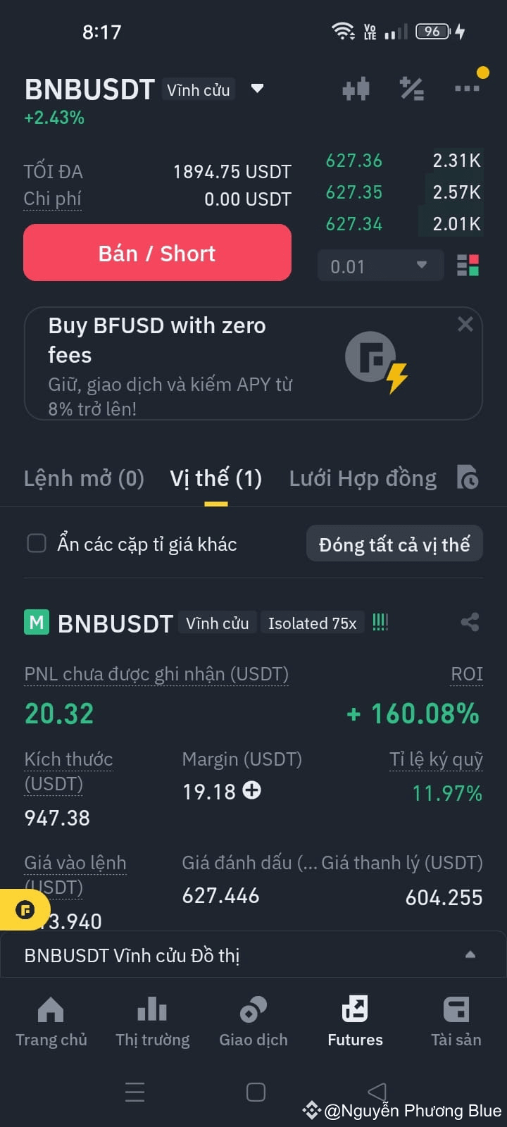 $BNB k 650 k dong... | Nguyễn Phương Blue on Binance Square