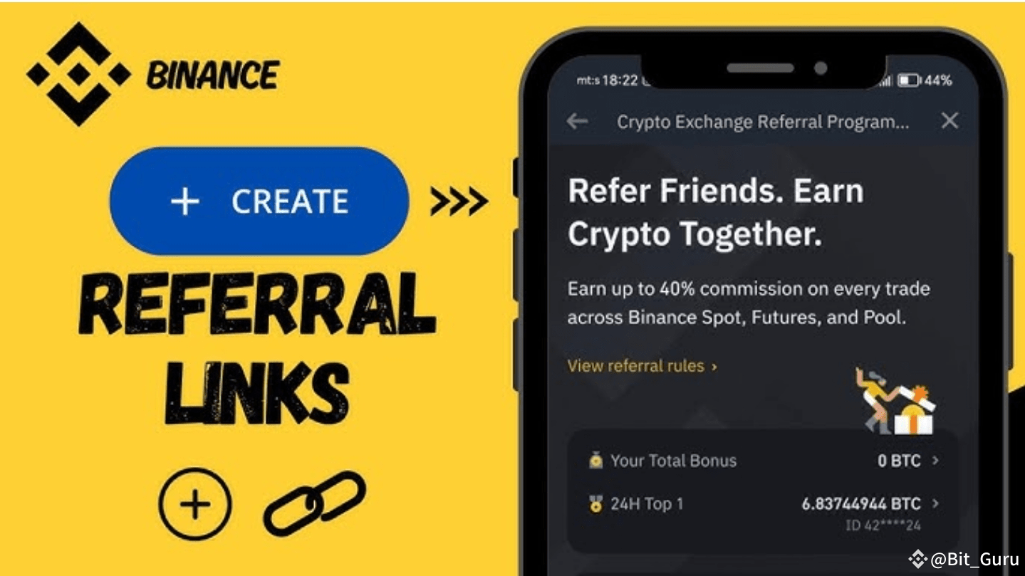 Boost Your Crypto Earnings with Binance Referral Links! 🚀 | Bit_Guru on Binance Square
