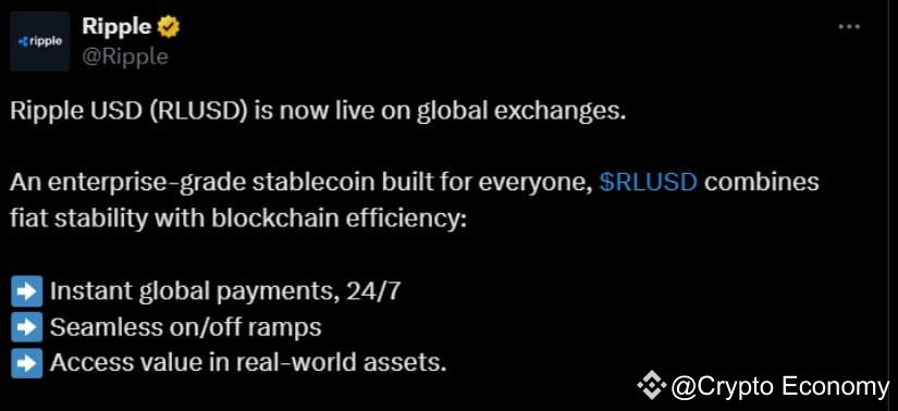 Breaking: Ripple’s RLUSD Stablecoin Officially Debuts on Global Exchanges, XRP Soars! | Crypto ...