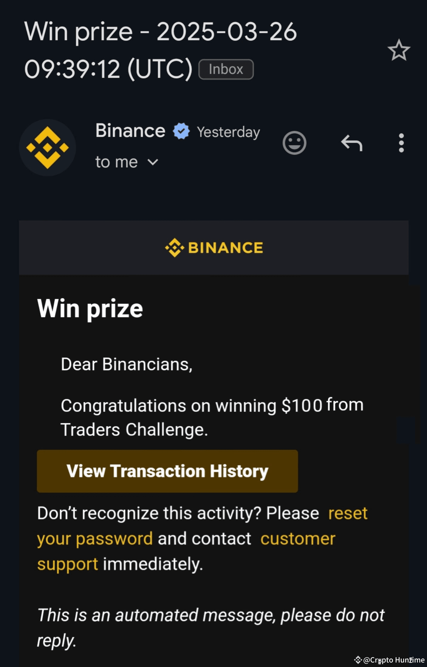 🔥 How to Get $100 Free from Binance Traders Challenge! 🔥 | Crypto ...