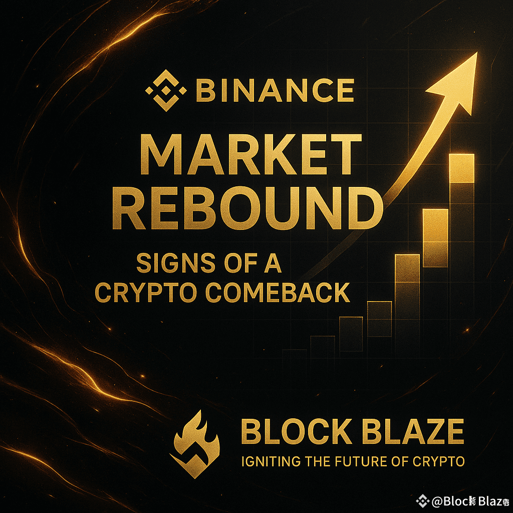 $BTC $BNB Binance Market Rebound: Signs of a Crypto Comeback | Block Blaze on Binance Square